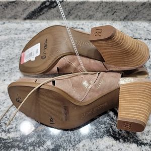 Paul Green | Shoes | Paul Greenbrown Cosmo Peep Toe Laceup Bootie Blush ...